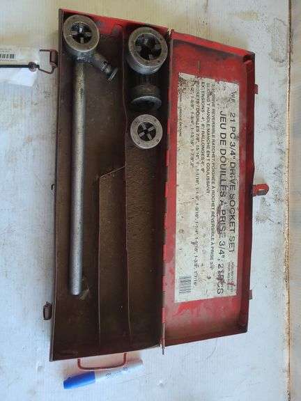 Toledo National Pipe Thread Hard Die Set - Yorkton Auction Centre