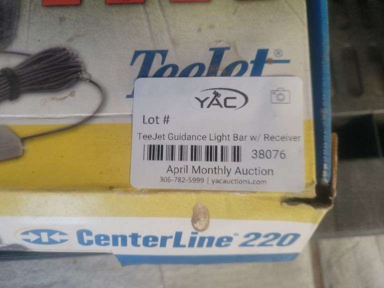 TeeJet Guidance Light Bar w/ Receiver - Yorkton Auction Centre