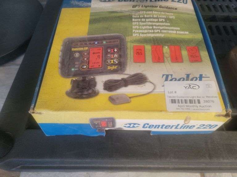 TeeJet Guidance Light Bar w/ Receiver - Yorkton Auction Centre