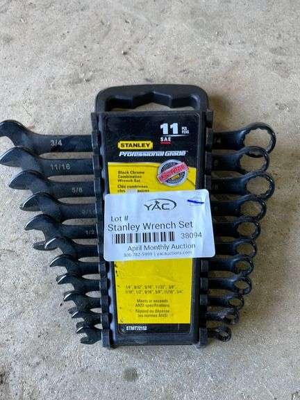Stanley Wrench Set - Yorkton Auction Centre
