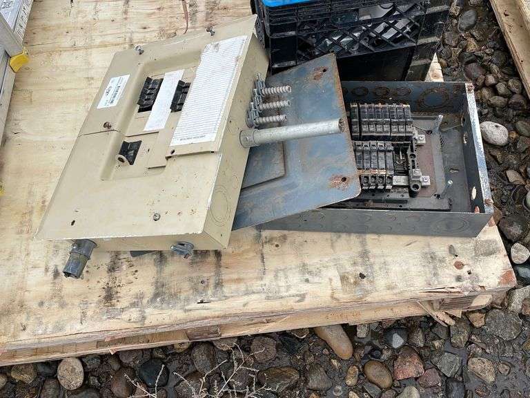 2 - Power Boxes w/ Breakers - Yorkton Auction Centre