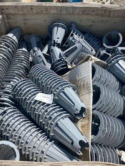 Pallet of 6" Rebar Concrete Risers - Yorkton Auction Centre