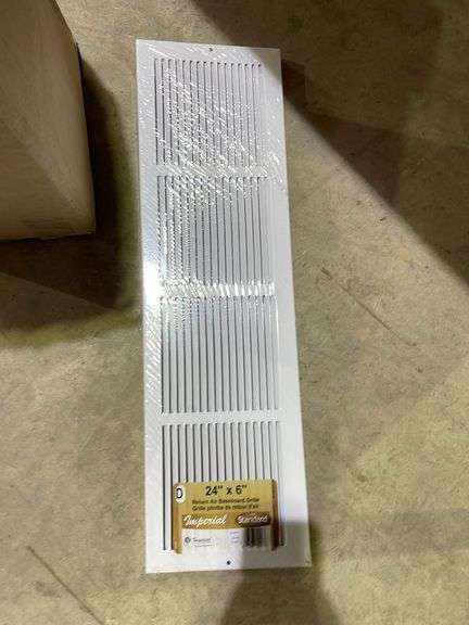 7 Cold Air Return Register Covers - Yorkton Auction Centre