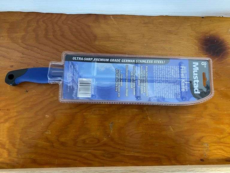 Mustad 8" Blade Fillet Knife - Yorkton Auction Centre