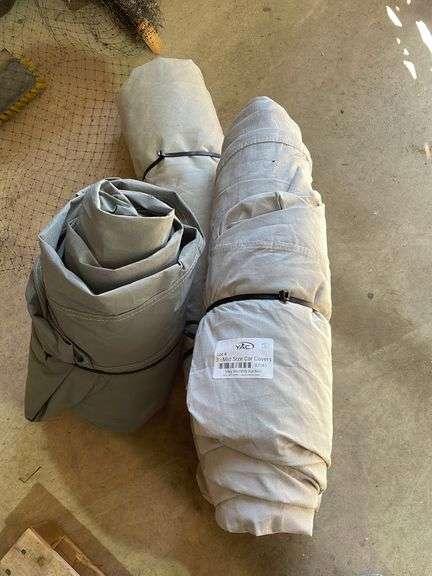 3 - Mid Size Car Covers - Yorkton Auction Centre