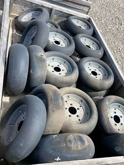 1 Crate Of Packer Wheels Pneumatic - Yorkton Auction Centre