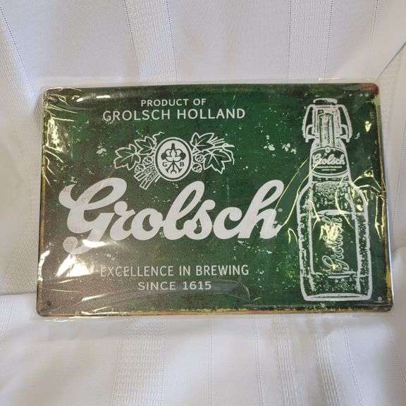 Grosh Metal Sign 8"x11" - Yorkton Auction Centre