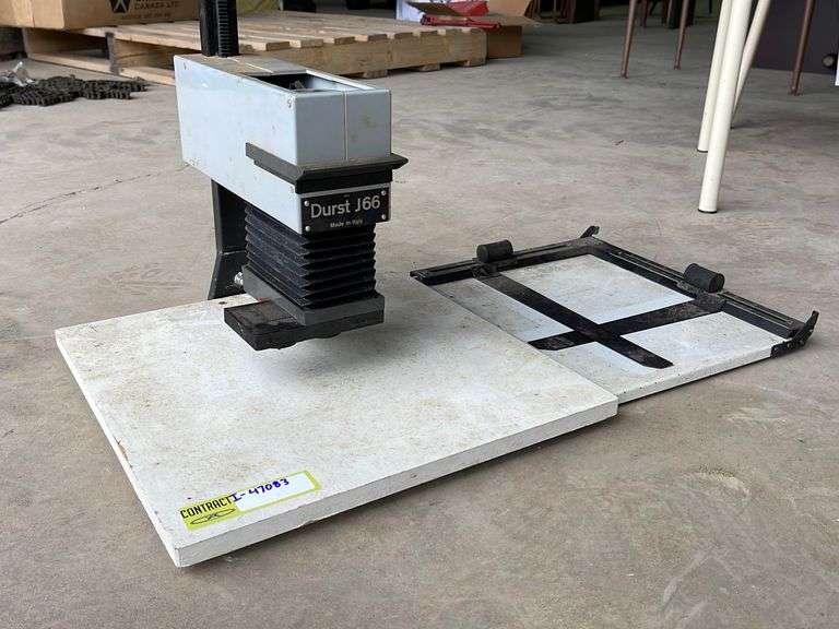 Durst J66 Darkroom Photo Enlarger and Royal Easel - Yorkton Auction Centre