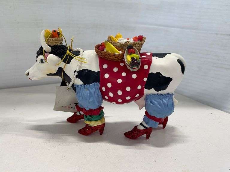 3 - Painted Cow Parade Cows - Yorkton Auction Centre