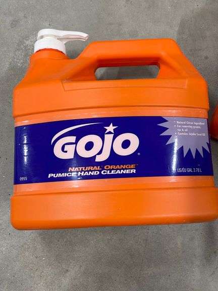 2 - 1 Gallon Jugs Of Gojo Hand Cleaner - Yorkton Auction Centre
