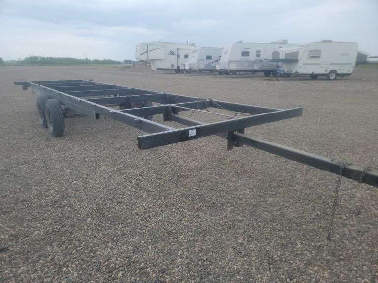 Trailer Frame w/ Tandem Axles - Yorkton Auction Centre