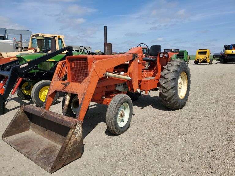 Allis Chalmers 180 Tractor w/ Front End Loader 2D59227 - Yorkton ...