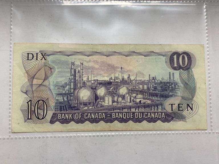 1971 CAD Ten Dollar Bill - Yorkton Auction Centre