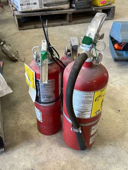 3 Fire Extinguishers - Yorkton Auction Centre
