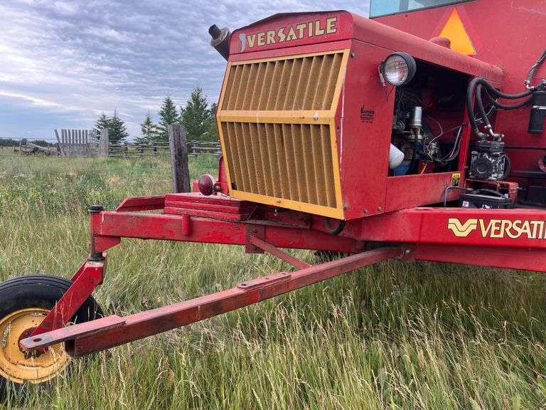 Versatile 400 Swather - Insinger, Sask - Yorkton Auction Centre