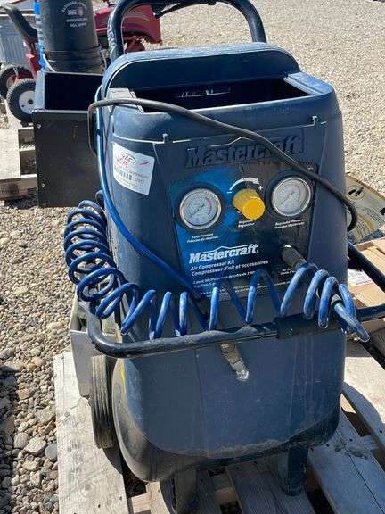 Mastercraft Air Compressor - Yorkton Auction Centre