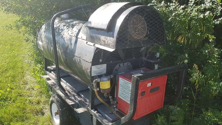 Flagro indirect diesel fired heater - Yorkton Auction Centre