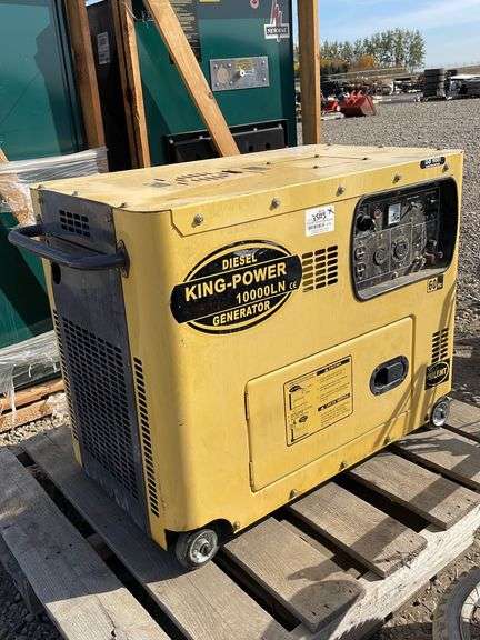 5000W Diesel Generator - Yorkton Auction Centre