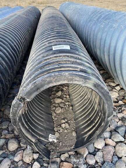 300mm x 3m Poly Culvert - Yorkton Auction Centre
