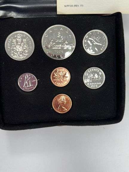 1978 Uncirculated Coin Set - Yorkton Auction Centre