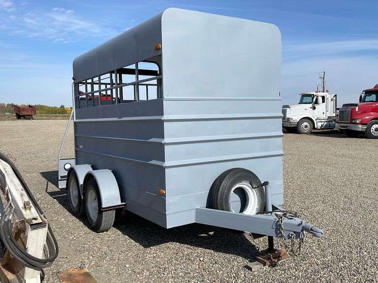 1996 Homemade Livestock Trailer 79001518 - Yorkton Auction Centre
