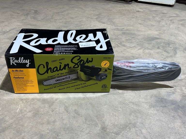 Radley Electric ChainSaw - Yorkton Auction Centre