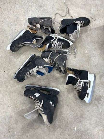Box Of Assorted Skates - Yorkton Auction Centre