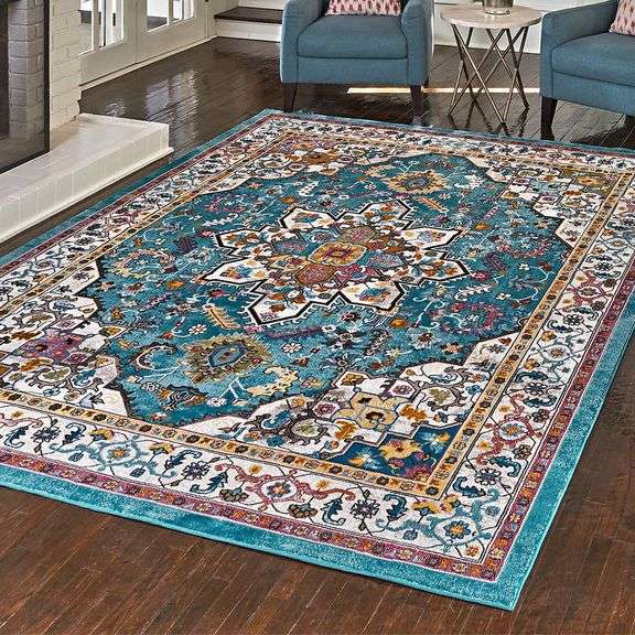 CARMEN RUG COLLECTION, BARLOW 5FT 3"X7FT - Yorkton Auction Centre