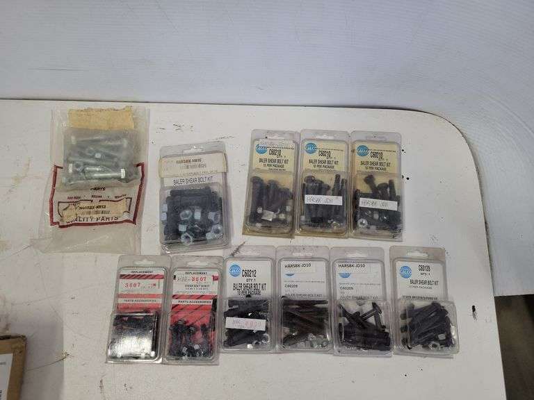 Baler Shear Bolt Kit (Assorted Box) - Yorkton Auction Centre