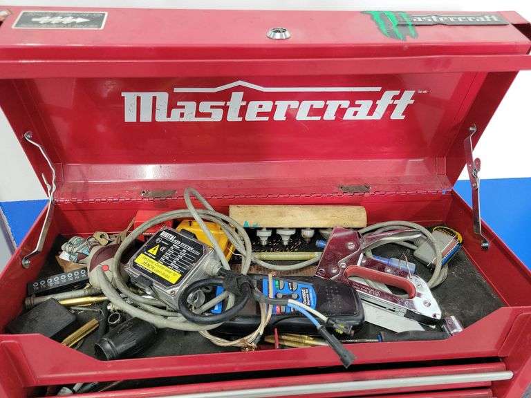 Mastercraft Tool Box With Tools - Yorkton Auction Centre