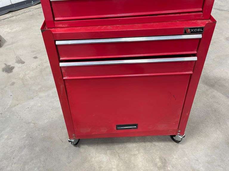 Excel 2 Piece Stand-Up Tool Box - Yorkton Auction Centre