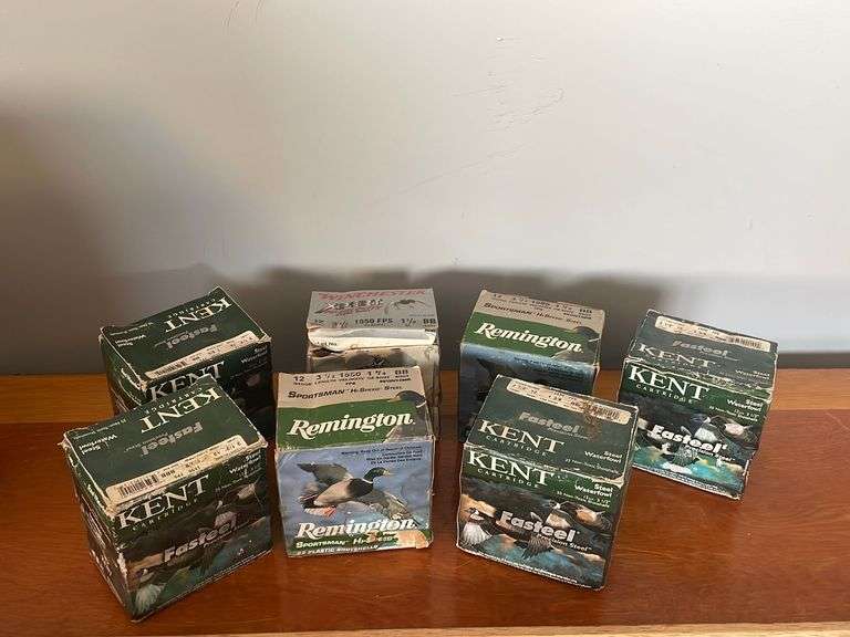 7 Boxes Shotgun Shells - Light Rust - 3.5" - Yorkton Auction Centre