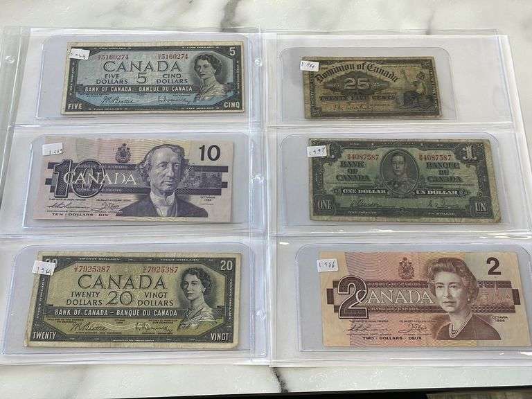 6 - Canada Notes - Yorkton Auction Centre