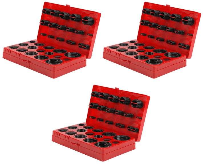 (3) 407PCS O-RING ASSORTMENT BIG DOG TOOLS - Yorkton Auction Centre