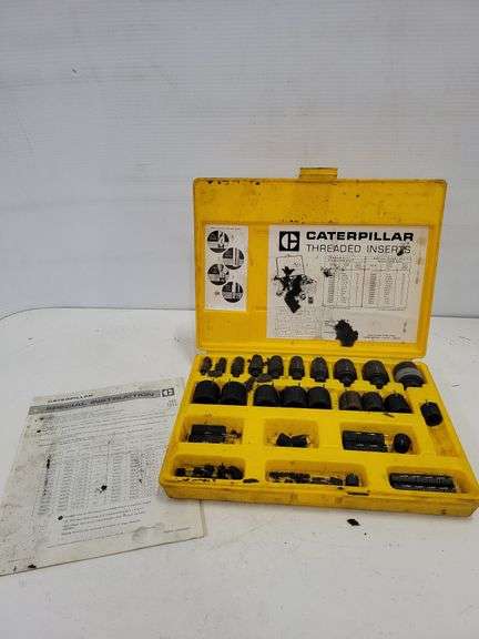 Caterpillar Threaded Inserts - Yorkton Auction Centre
