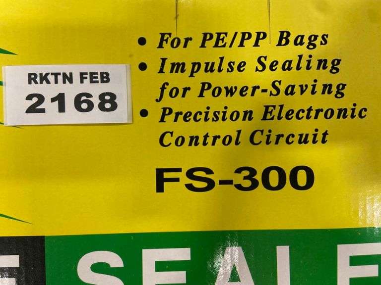 IMPULSE SEALER FS-300 - Yorkton Auction Centre