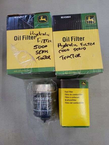 2 - John Deere Hydraulic Oil Filters, 1 Fuel Filter (5000 Series ...