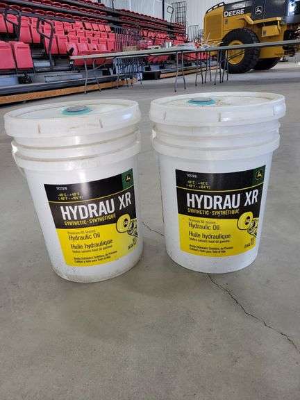 2 - 5 Gallon Pails Hydrau XR Hydraulic Oil - Yorkton Auction Centre