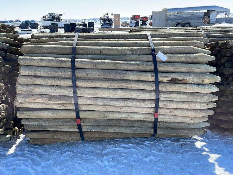 1 - Bundle Of Approx 180 3" x 6' Fence Posts - Yorkton Auction Centre