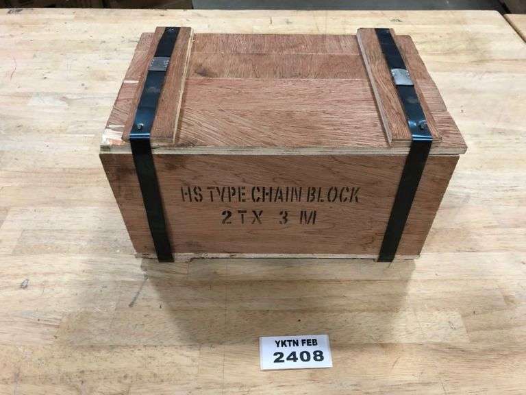 HS TYPE CHAIN BLOCK Yorkton Auction Centre hs-type-chain-block-yorkton-auction-centre