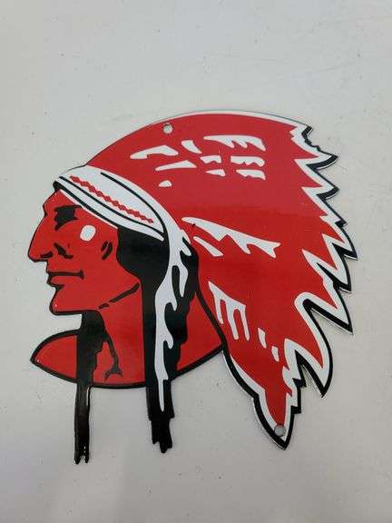 Red Chief Sign - Yorkton Auction Centre