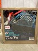 26" Outdoor Square Fit Pit - Yorkton Auction Centre