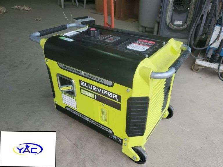 BLUE VIPER INVERTER GENERATOR - Yorkton Auction Centre