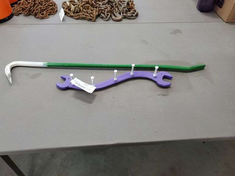 Crow Bar / Tool Coat Hanger - Yorkton Auction Centre
