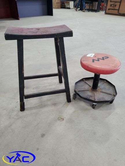 2 - Shop Stools - Yorkton Auction Centre