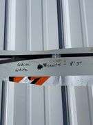 Approx. 48 Sheets 8'3" Tuff Rib Metal Cladding, 29 Gau. Gr. 80 'White ...