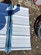 Approx. 48 Sheets 8'3" Tuff Rib Metal Cladding, 29 Gau. Gr. 80 'White ...