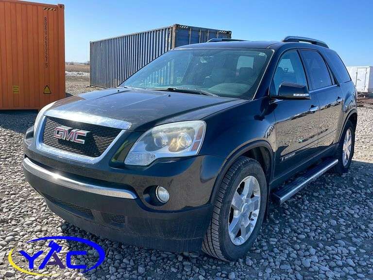2007 GMC ACADIA SLT V6 2WD, Sport Utility Vehicle - Yorkton Auction Centre
