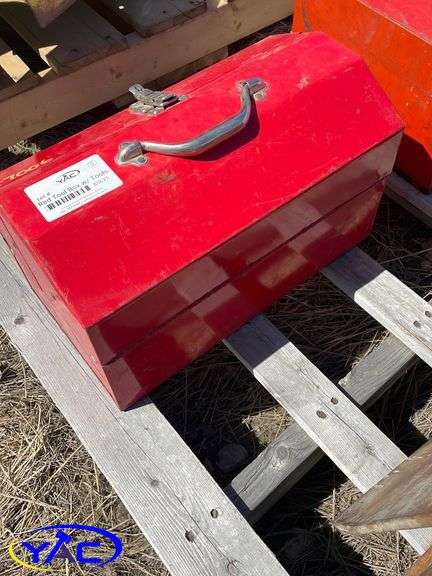 Red Tool Box w/ Tools - Yorkton Auction Centre