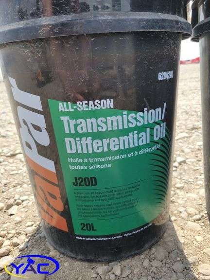 3 - 5 Gallom Vaplar Tranny/Differential Oil - Yorkton Auction Centre